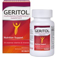 Geritol Multivitamin Tablets - Energy Support Supplements (formerly ...