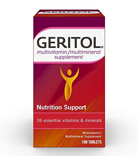 Geritol, Multivitamin Supplement, Contains B-Vitamins, Antioxidants ...