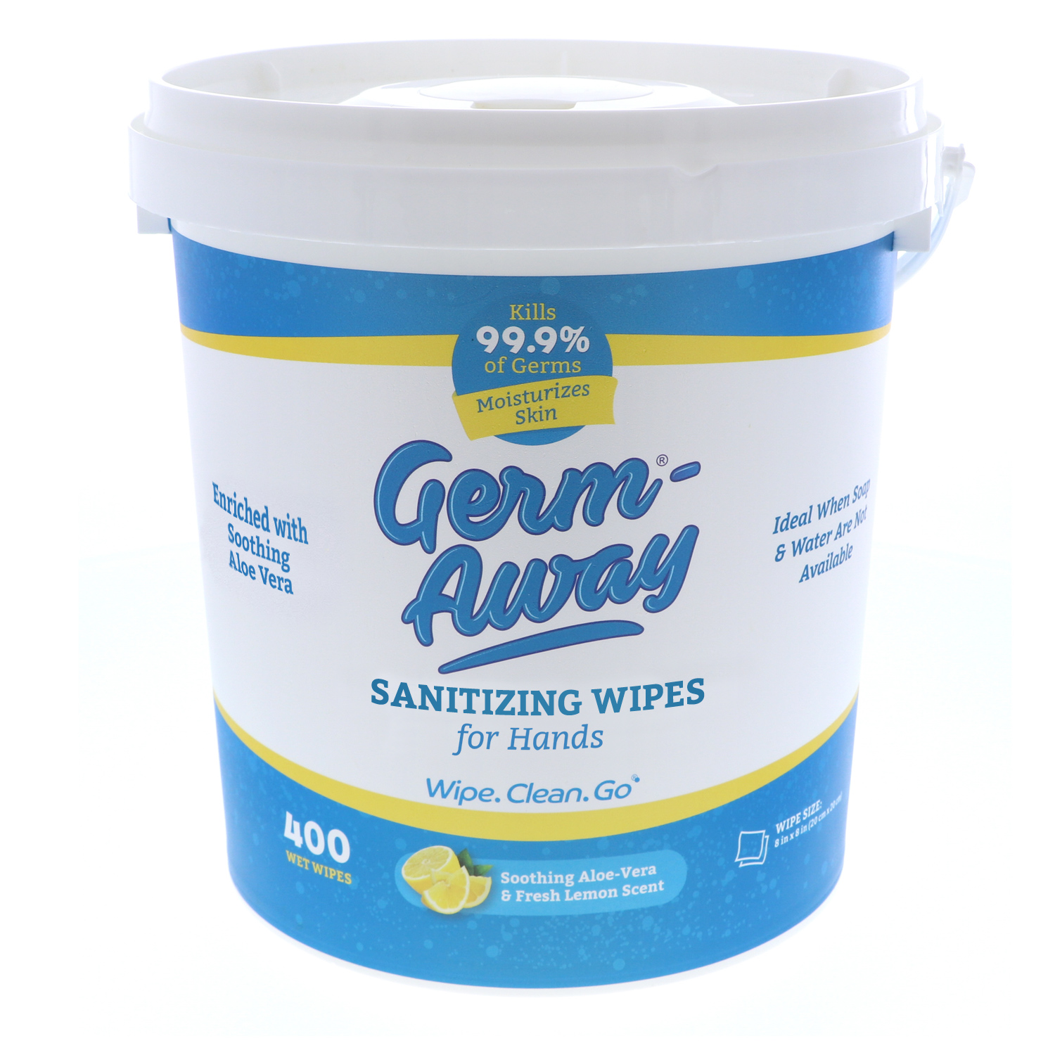 Nice 'n Clean Antibacterial Hand Wipes, 20 count - Walmart.com