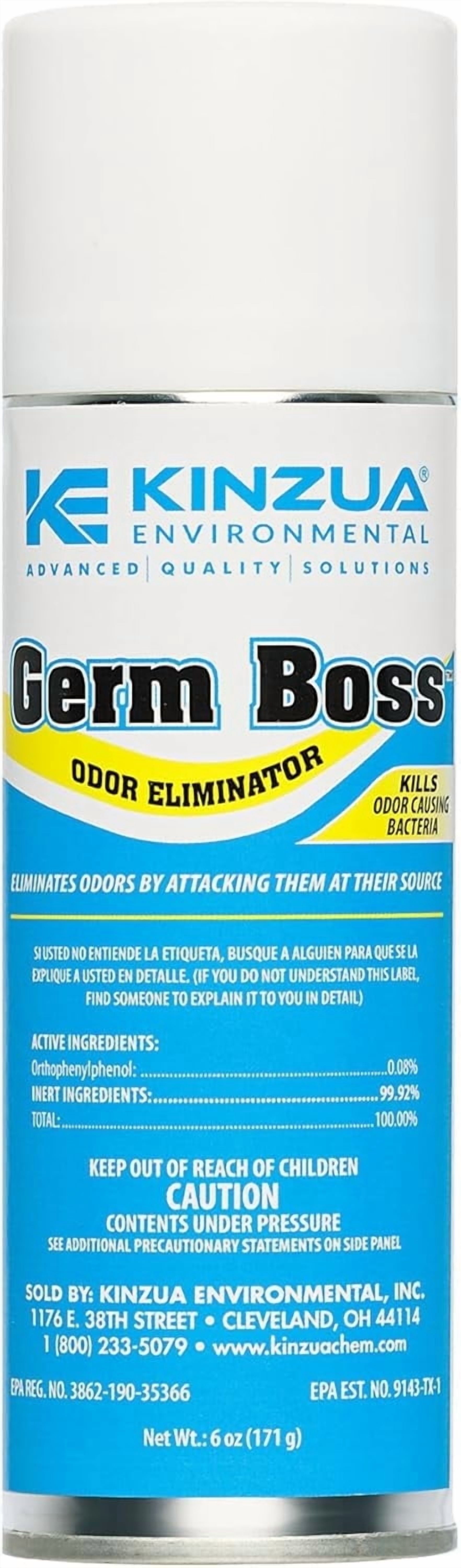 Kinzua Environmental Germ Boss Odor Eliminator Fogger, Fast-Acting Mold ...