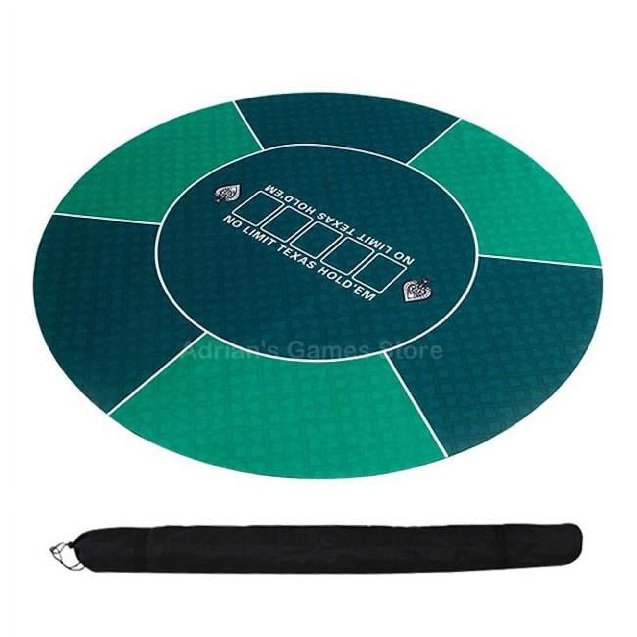 Germ Free Games Felt Texas Holdem Poker Mat with Card Symbols - Walmart.com