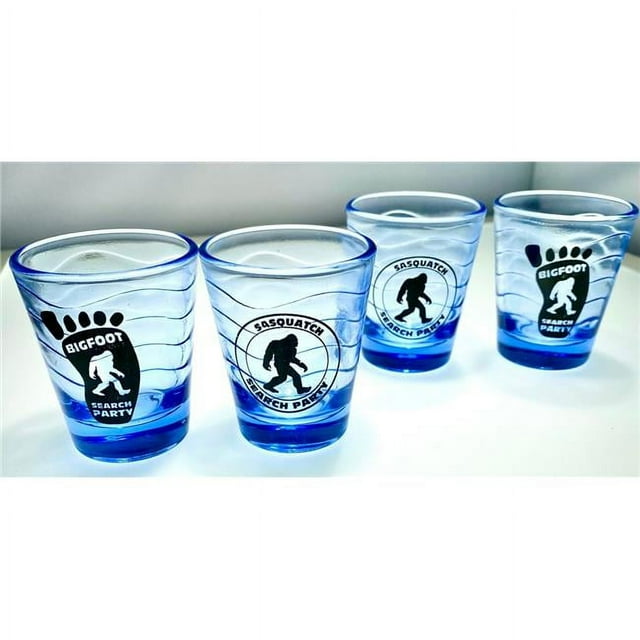 Germ Free Games SF-SHOT1 BigFoot Shot Glasses Set with Heavy Base ...