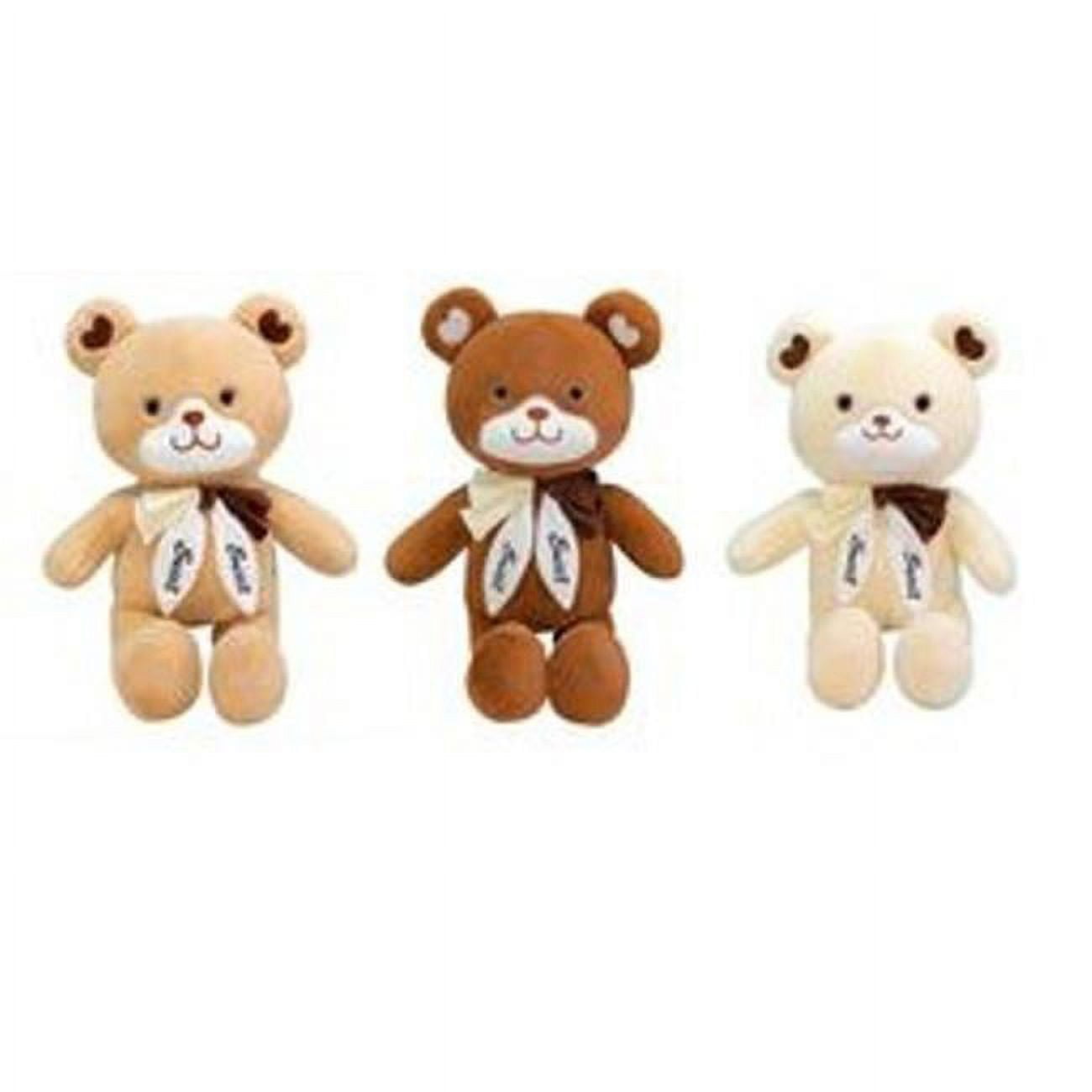 Germ Free Games TB2622080181 Bow Tie Bear Pillow Plush Toys, Cream ...