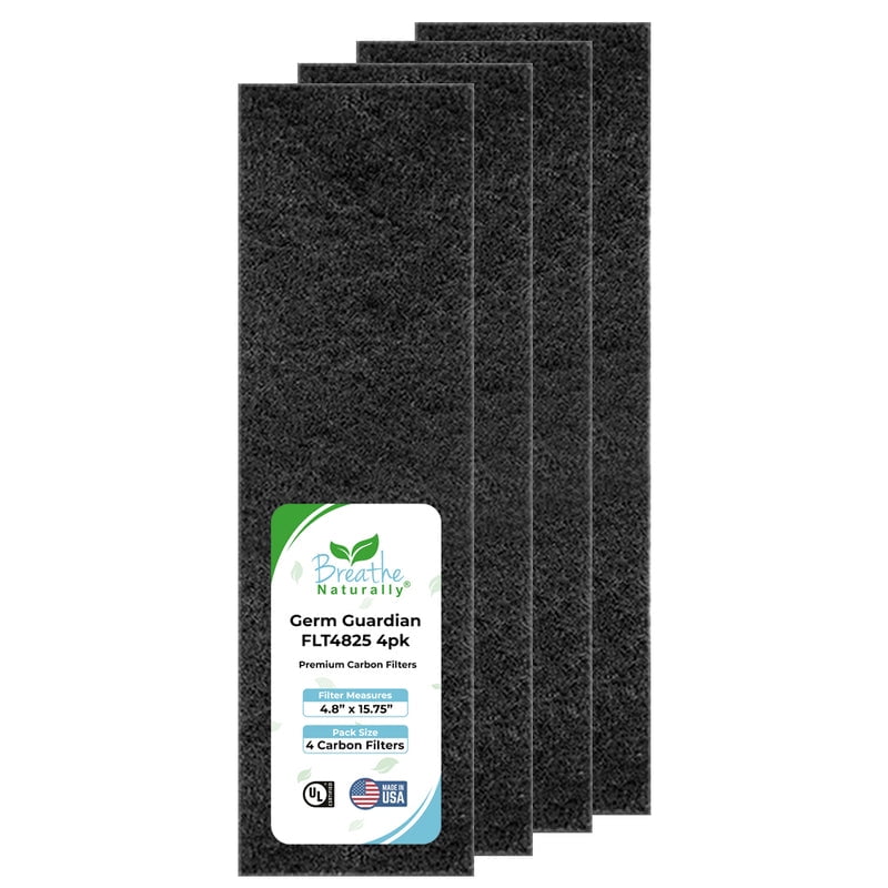 Germ Guardian FLT4825 "B" Carbon Filter 4pk - AC4800 - Walmart.com