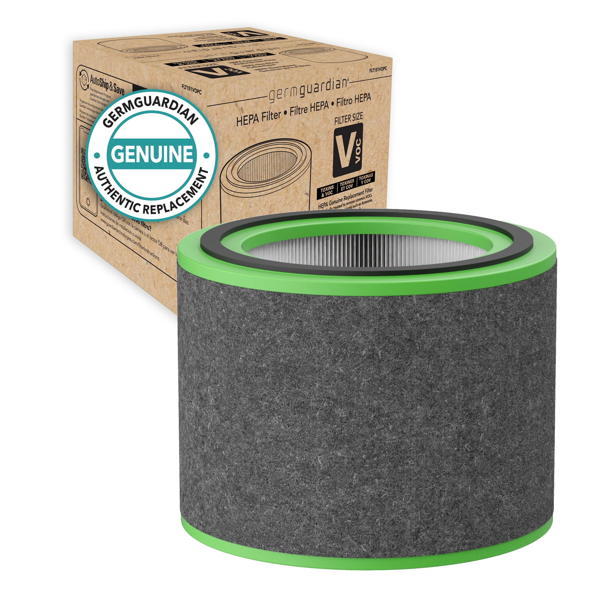 Germ Guardian Filter V Toxin Clear HEPA Genuine Replacement Filter for ...