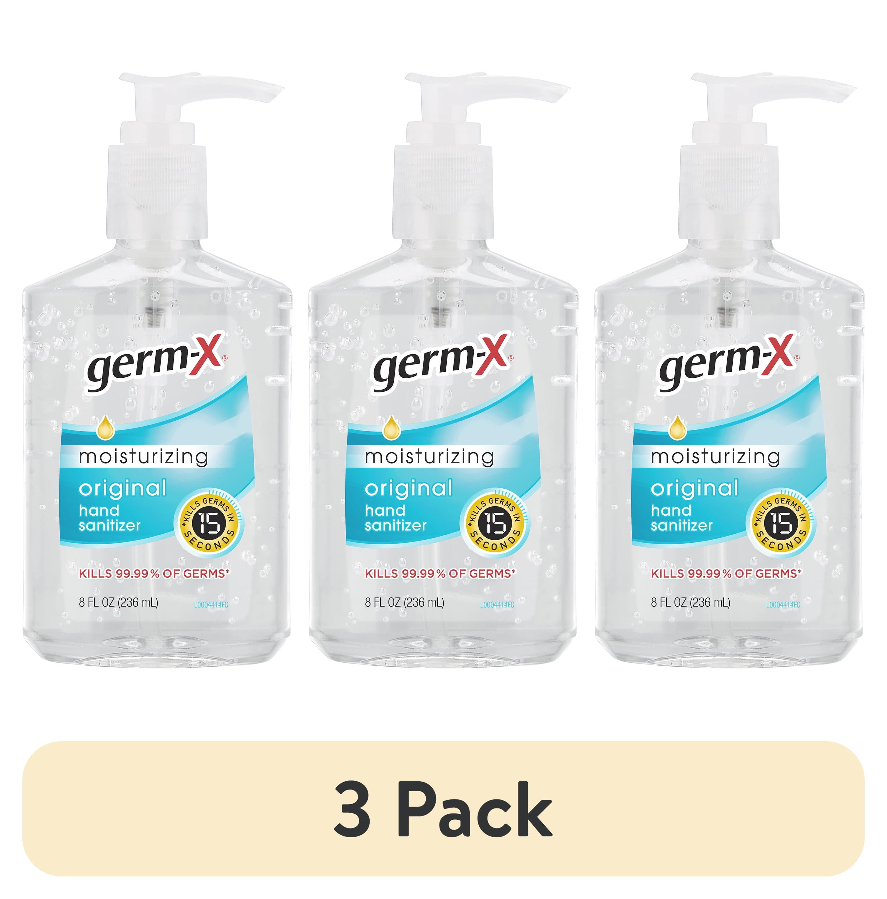 (3 pack) Germ-X Hand Sanitizer, Fresh Citrus, 8oz - Walmart.com