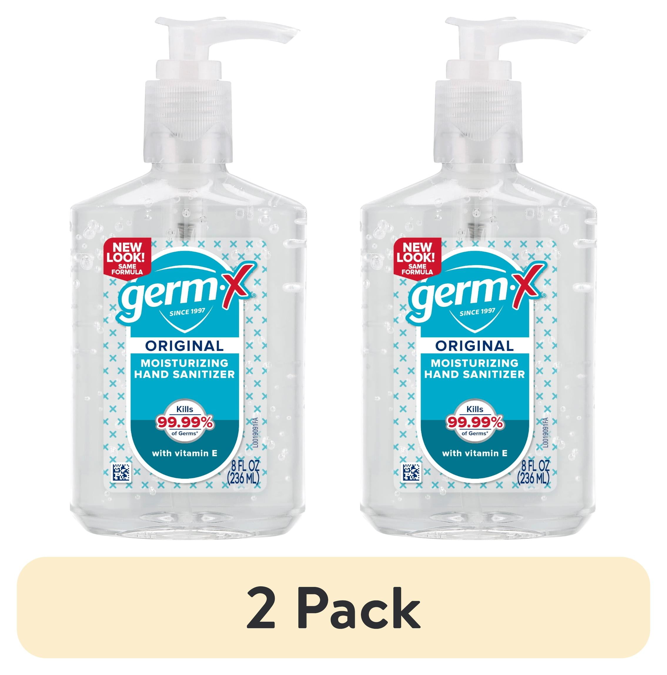 (2 pack) Germ-X Hand Sanitizer, Fresh Citrus Scent, 8oz - Walmart.com