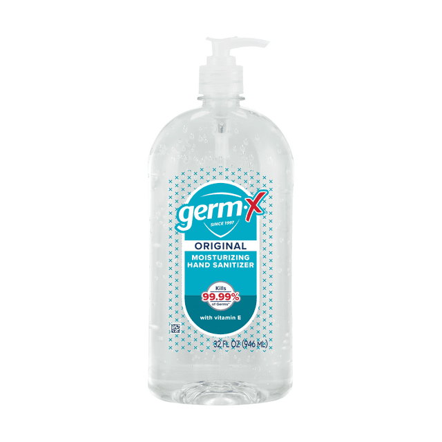 Germ-X Original Hand Sanitizer Gel, 62% Ethyl Alcohol with Vitamin E ...