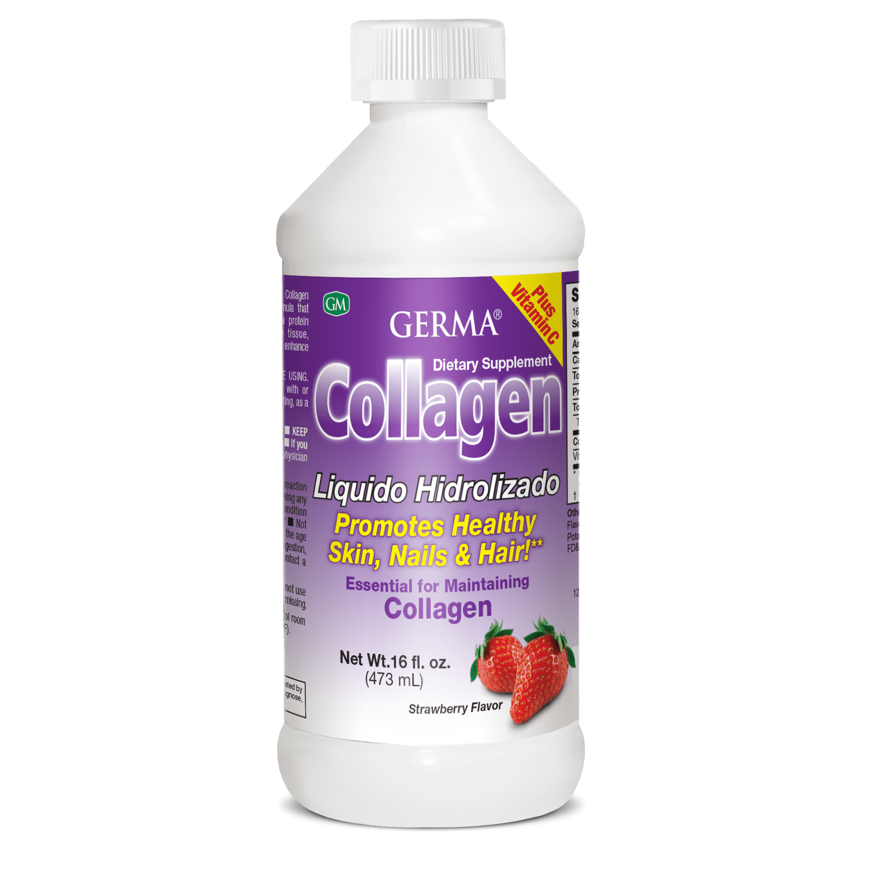 Germa® Collagen with Strawberry Flavor - Walmart.com