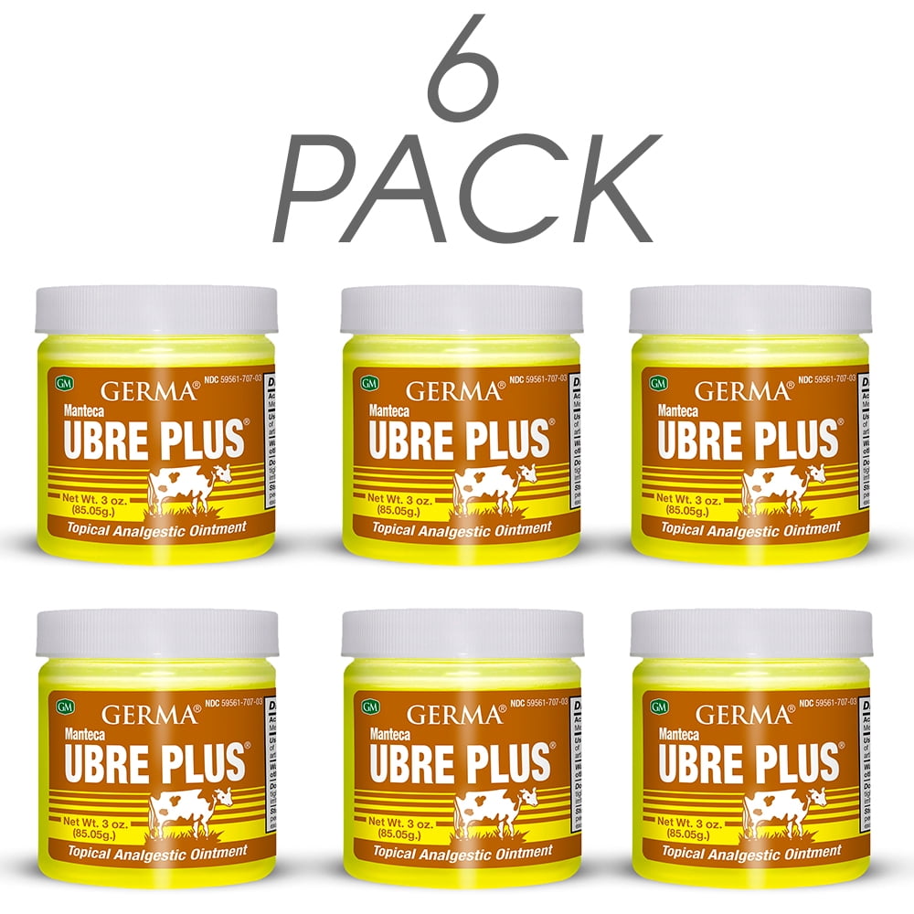 Germa Manteca Ubre Plus. Natural Topical Analgesic Ointment. Fast ...