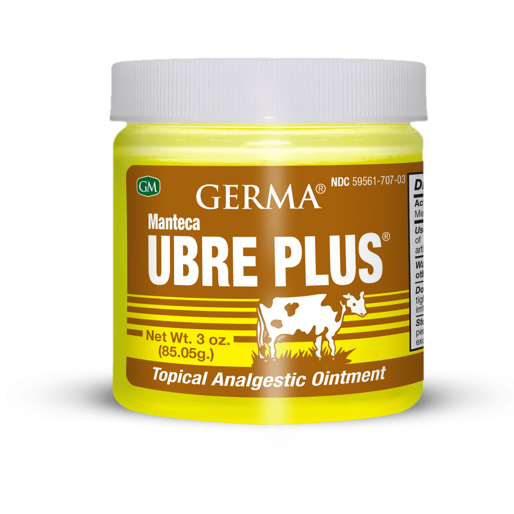 Germa® Manteca Ubre Plus - Yellow - 3oz HSA/FSA Eligible - Walmart.com