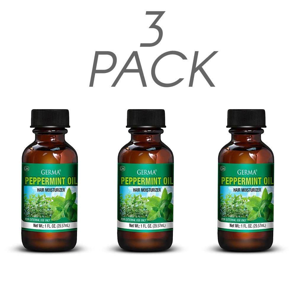 Germa Peppermint Oil. Natural Hair Serum, Conditioner & Moisturizer ...