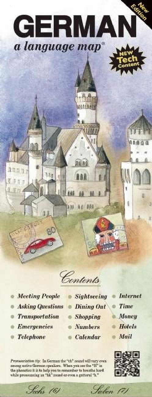 German : A Language Map - Walmart.com