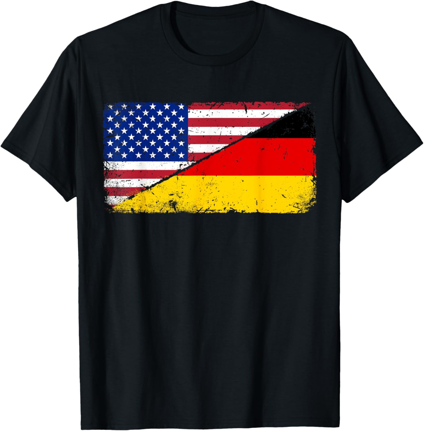 German American Flag T shirt Oktoberfest Men Deutschland USA - Walmart.com