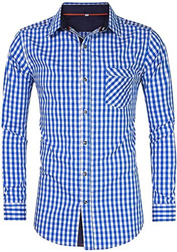 German Bavarian Oktoberfest Stylish Long Sleeve Classical Shirt Casual ...