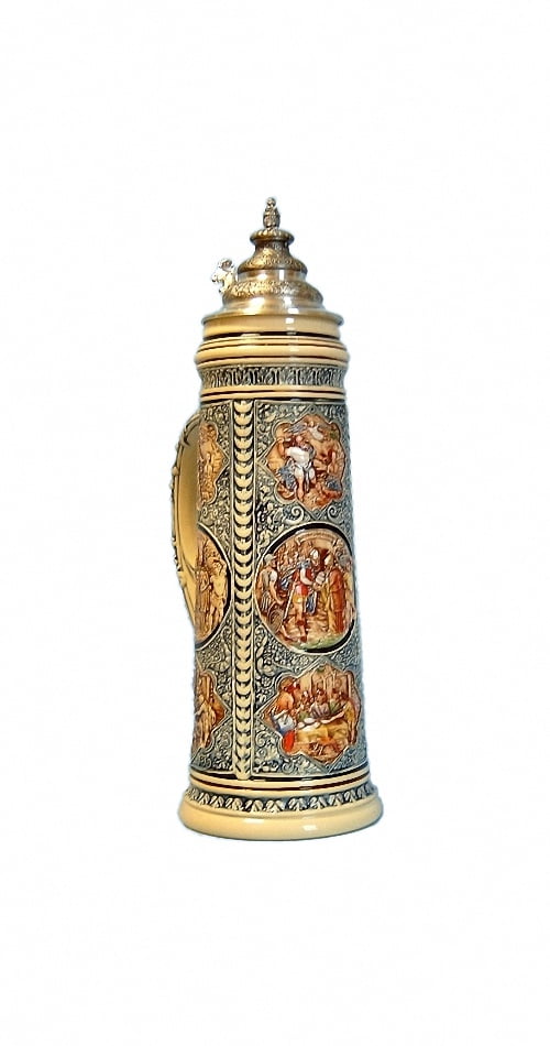German Beer Stein Abraham and Melchisedech Giantstein, replica from ...
