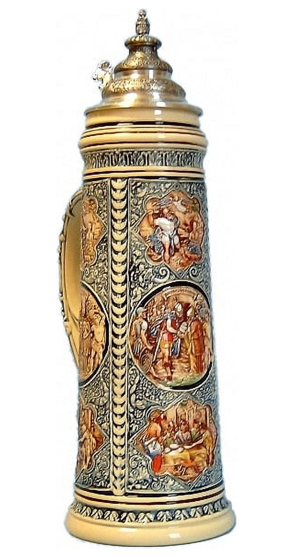 German Beer Stein Abraham and Melchisedech Giantstein, replica from ...