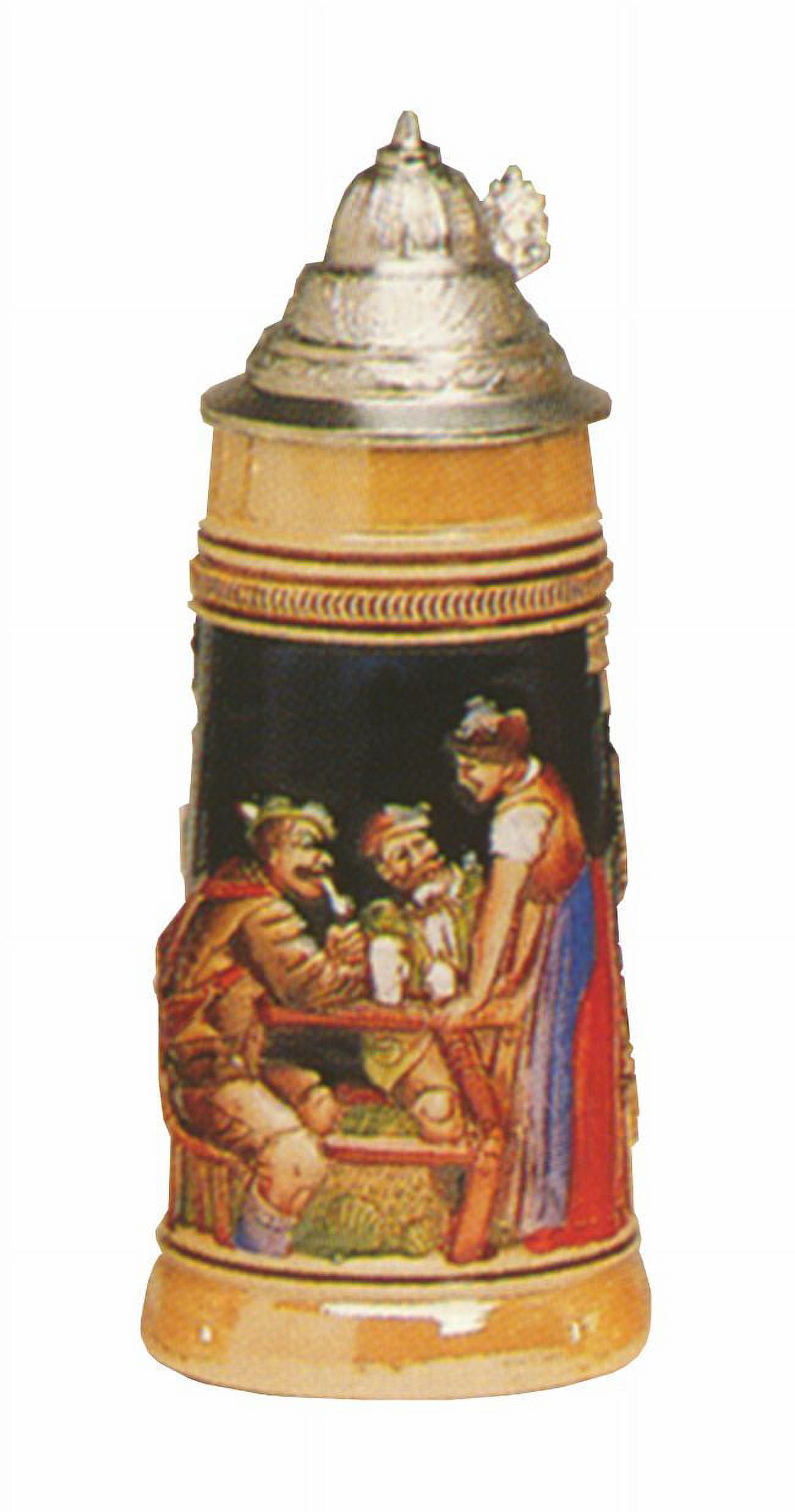 German Beer Stein Alpine Stein based on paintings of Franz von ...