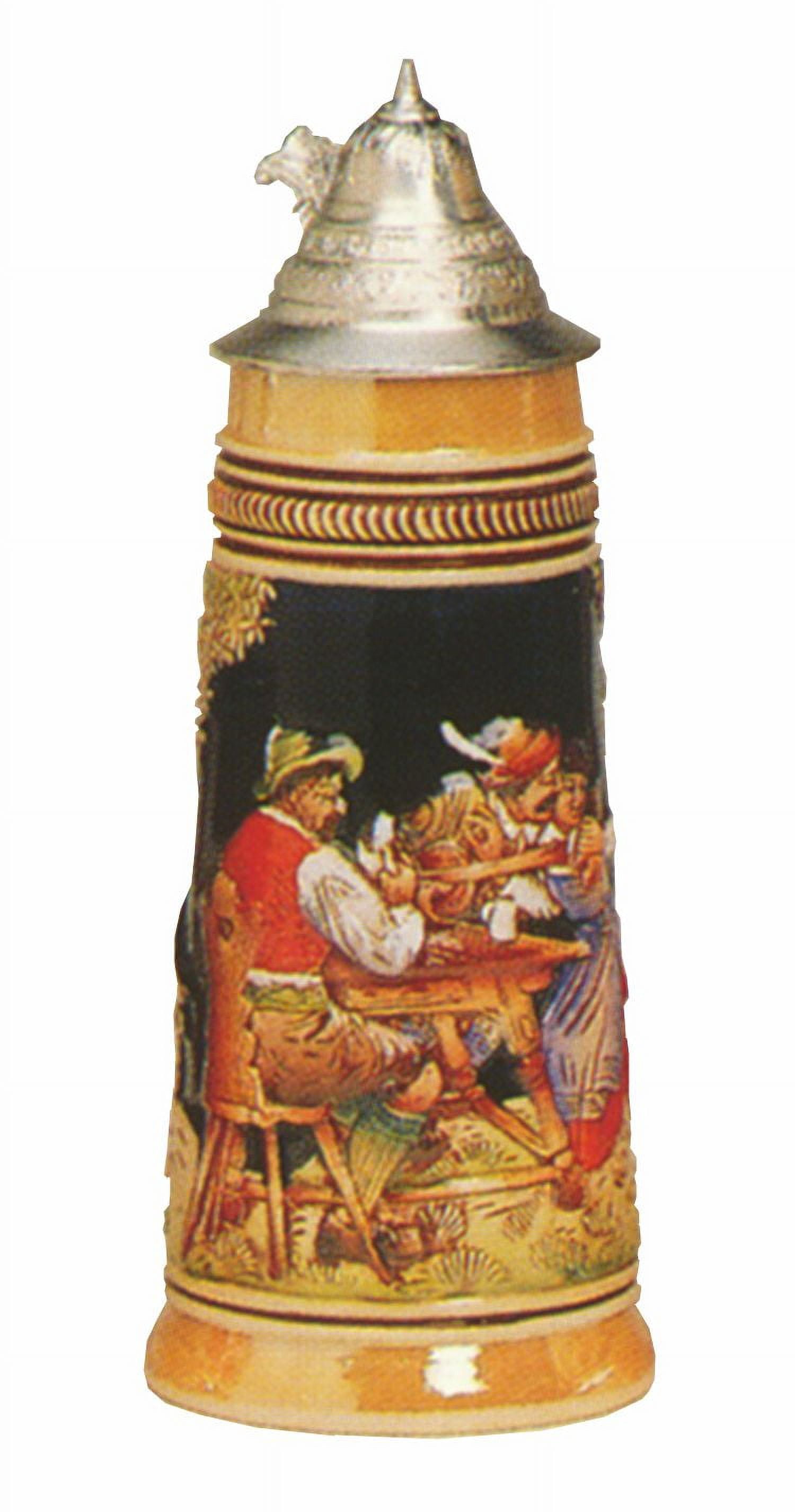 German Beer Stein Alpine Stein based on paintings of Franz von ...