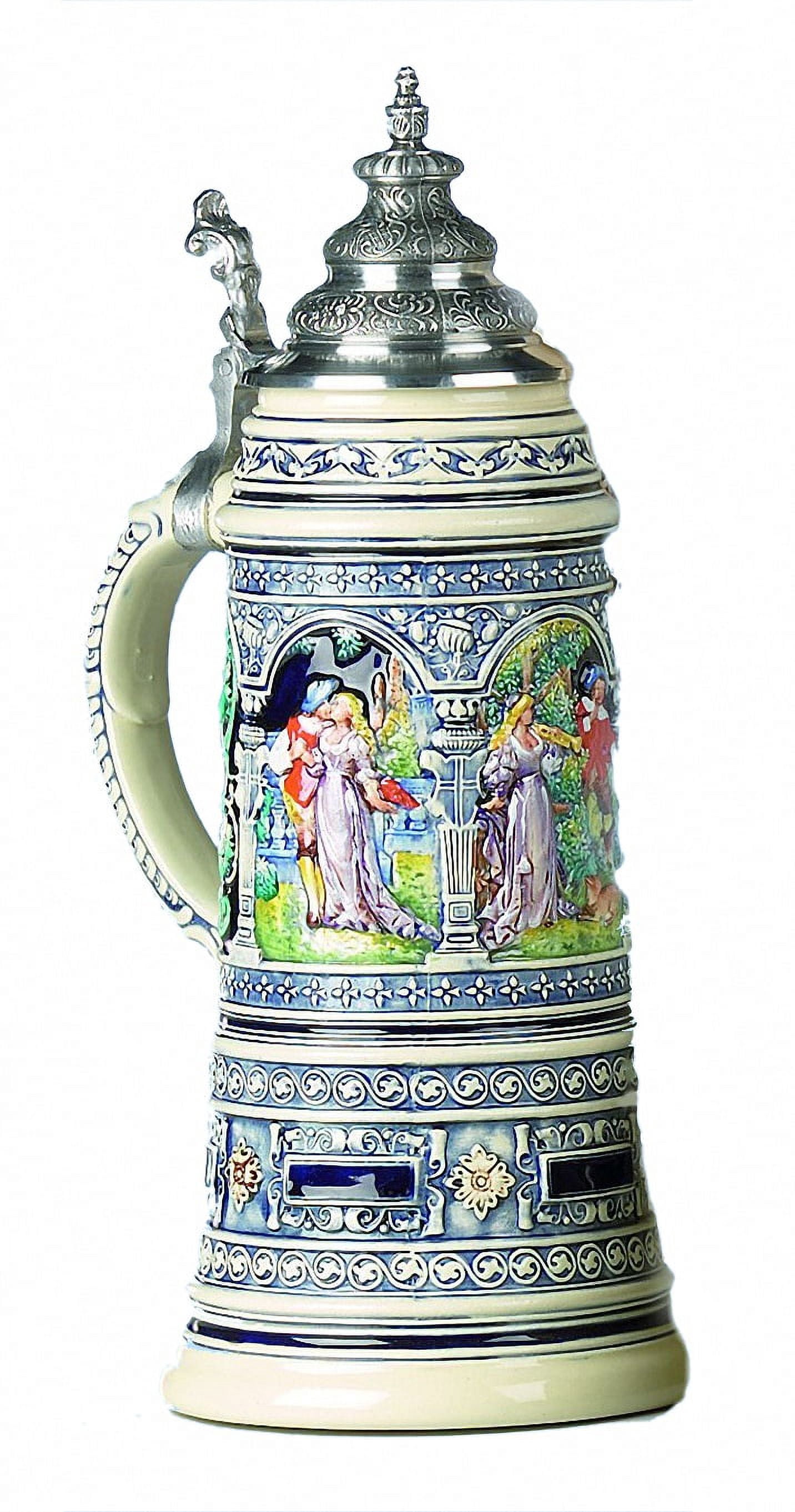 German Beer Stein loving pair giantstein, replica from year 1890 1,5 ...