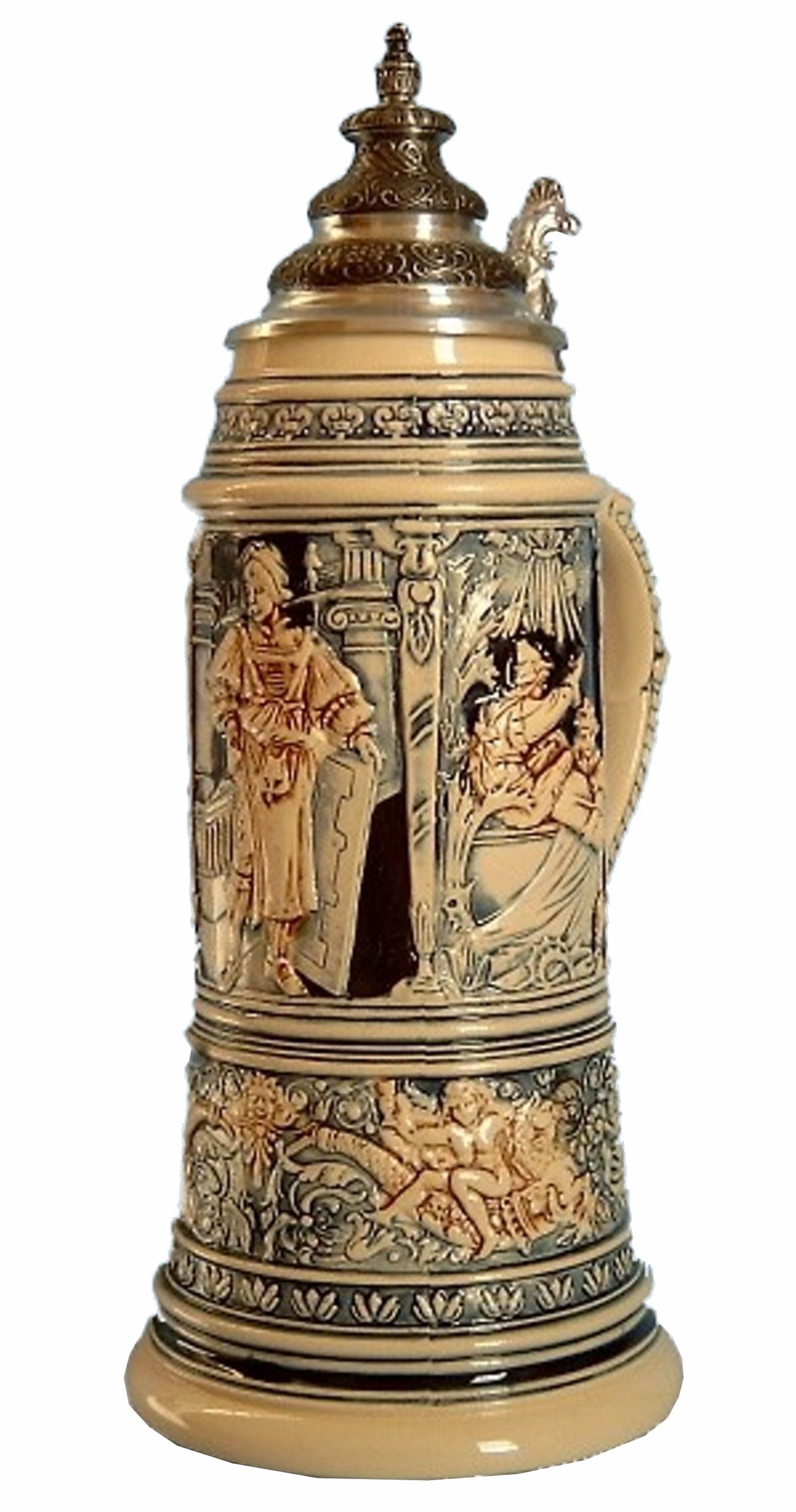 German Beer Stein medieval mastercraftsmen giant guildstein, replica ...