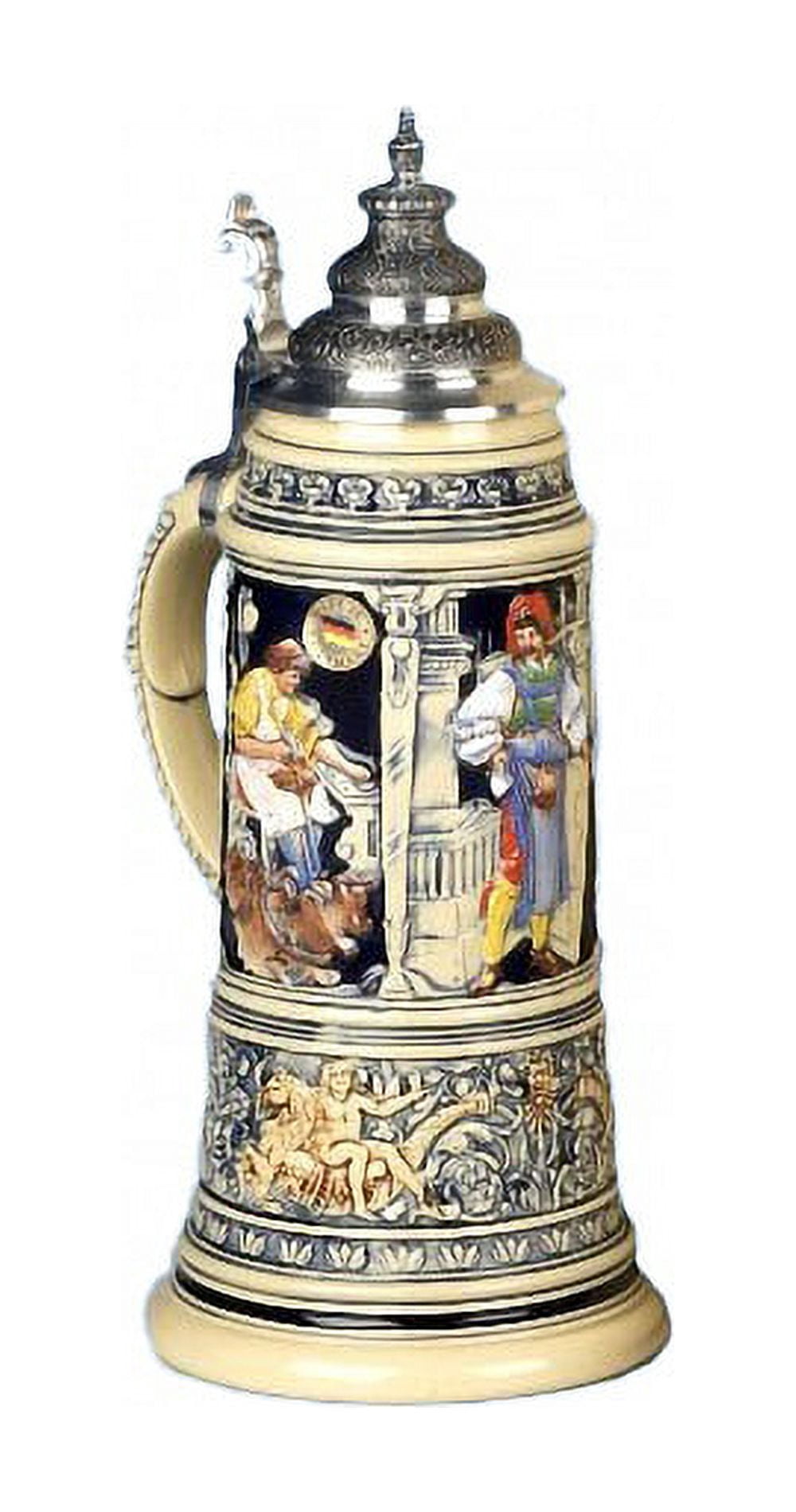 German Beer Stein medieval mastercraftsmen giant guildstein, replica ...