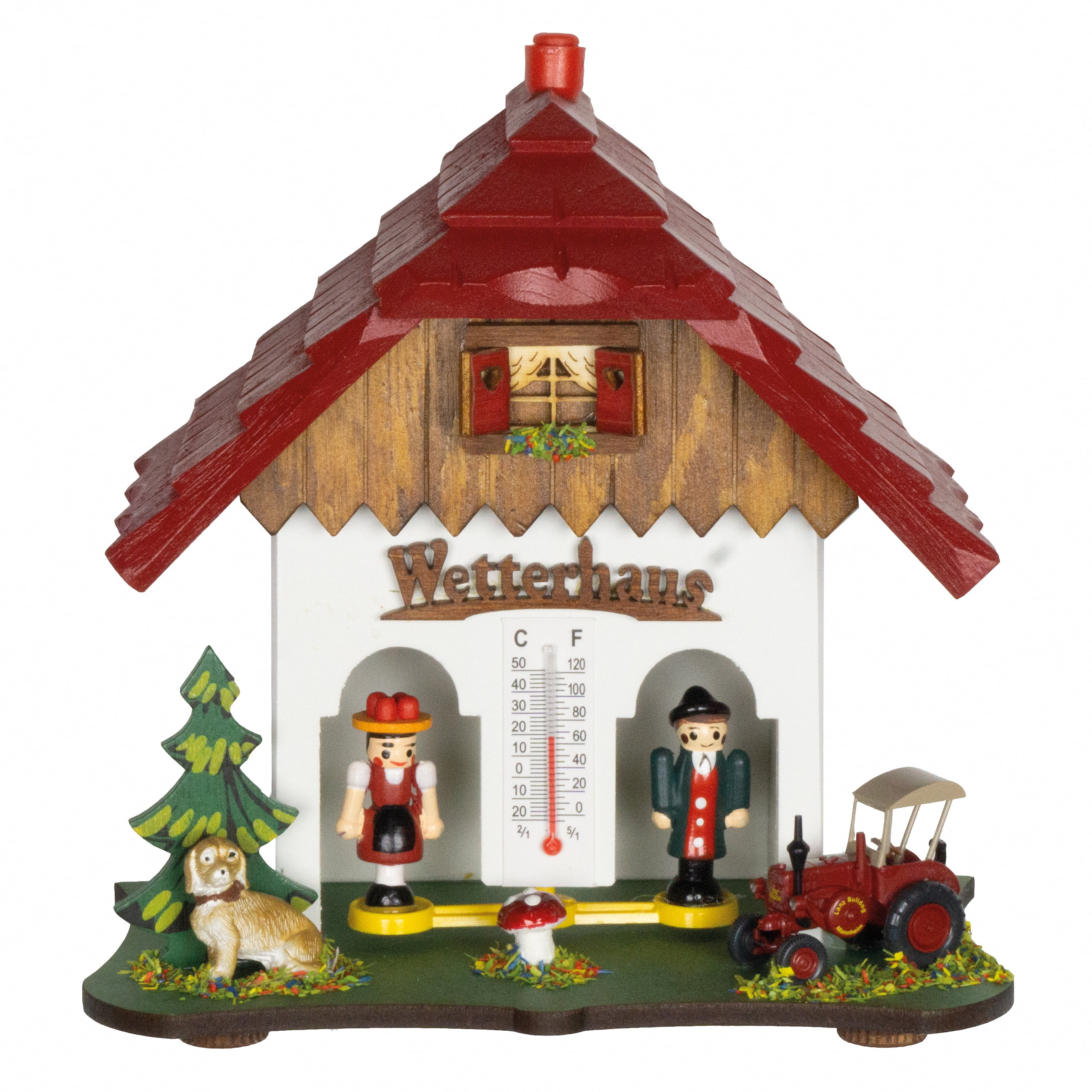 German Black Forest weather house TU 860 - Walmart.com
