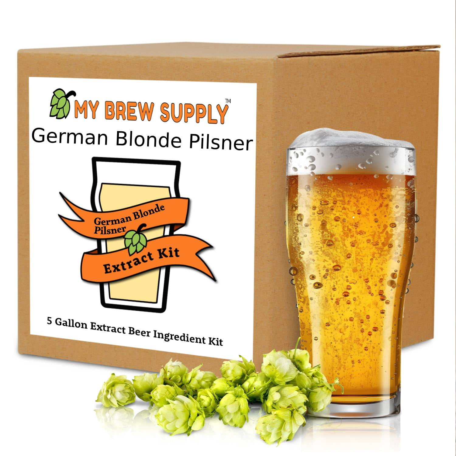 German Blonde Pils by My Brew Supply beer ingredient kit makes 5 gal ...