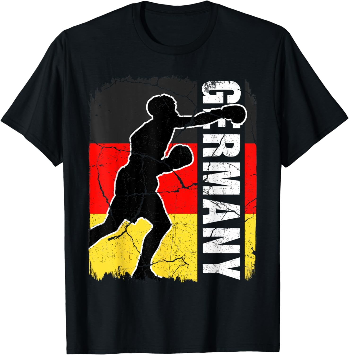 German Boxing Team Germany Flag Boxing Gloves T-Shirt - Walmart.com