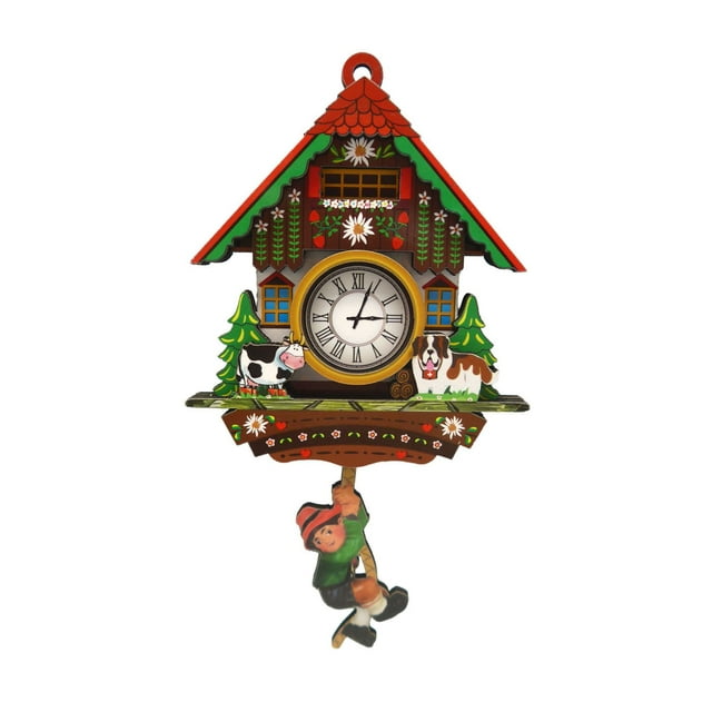 German Cow & Dog Cuckoo Clock Decorative Kitchen Magnet - Walmart.com
