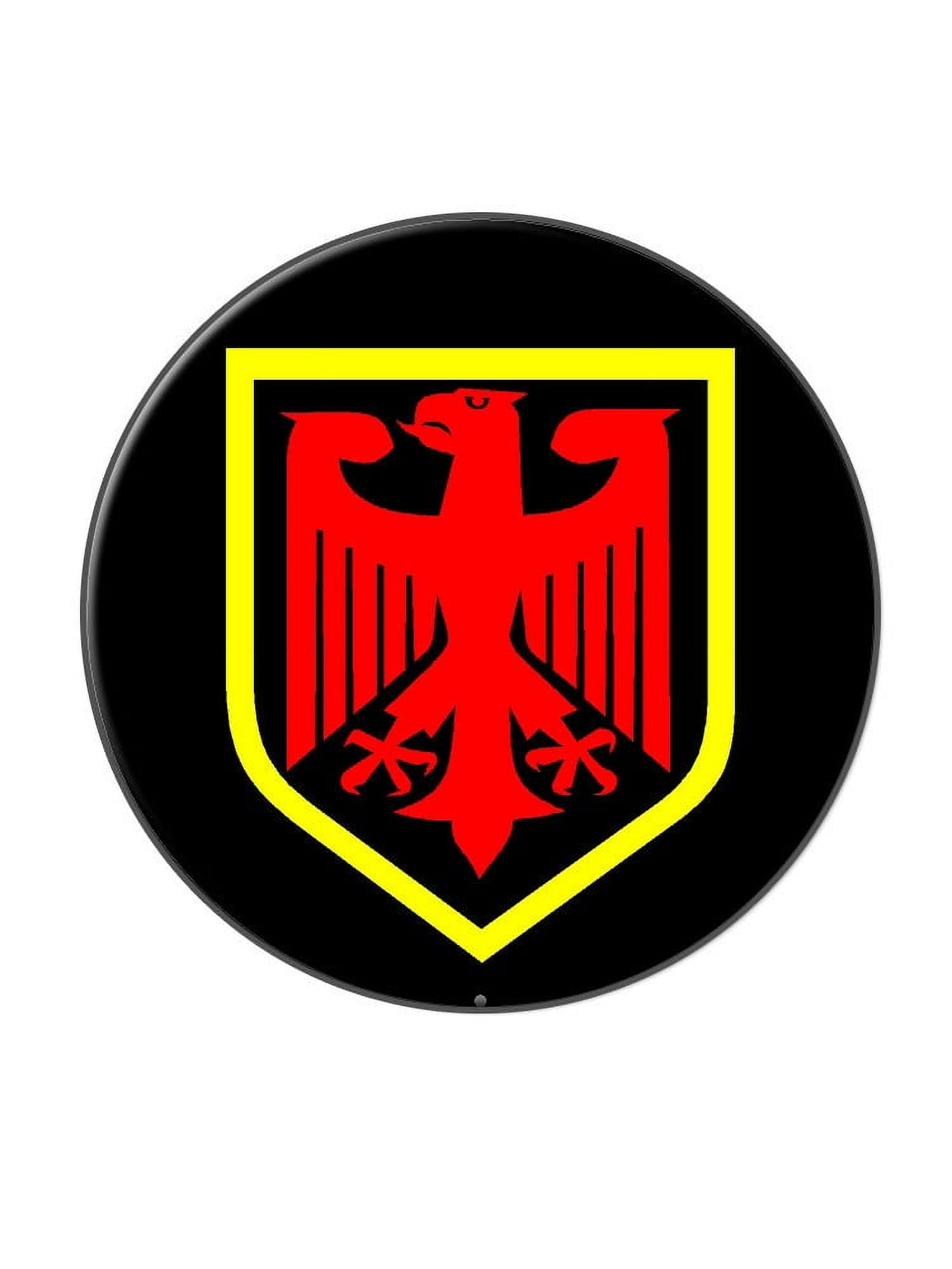 German Crest - Germany Lapel Hat Pin Tie Tack Large Round - Walmart.com