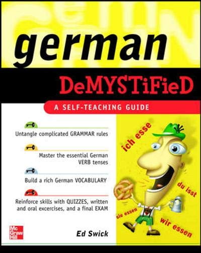 Pre-Owned German Demystified (Paperback) 0071475613 9780071475617 ...