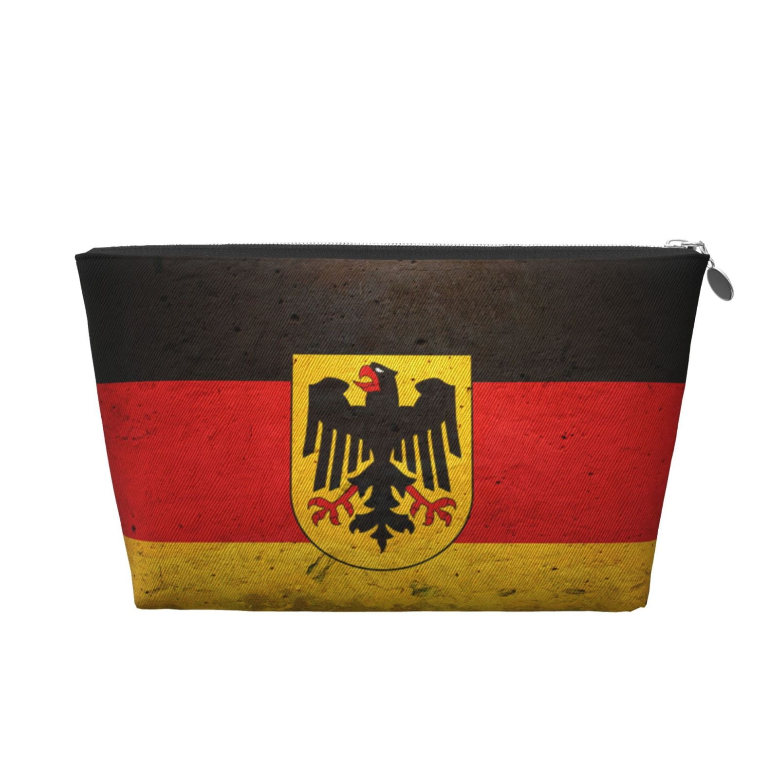 German Eagle Flag Small Purse Organizer Zipper Cosmetic Handbag Tote ...