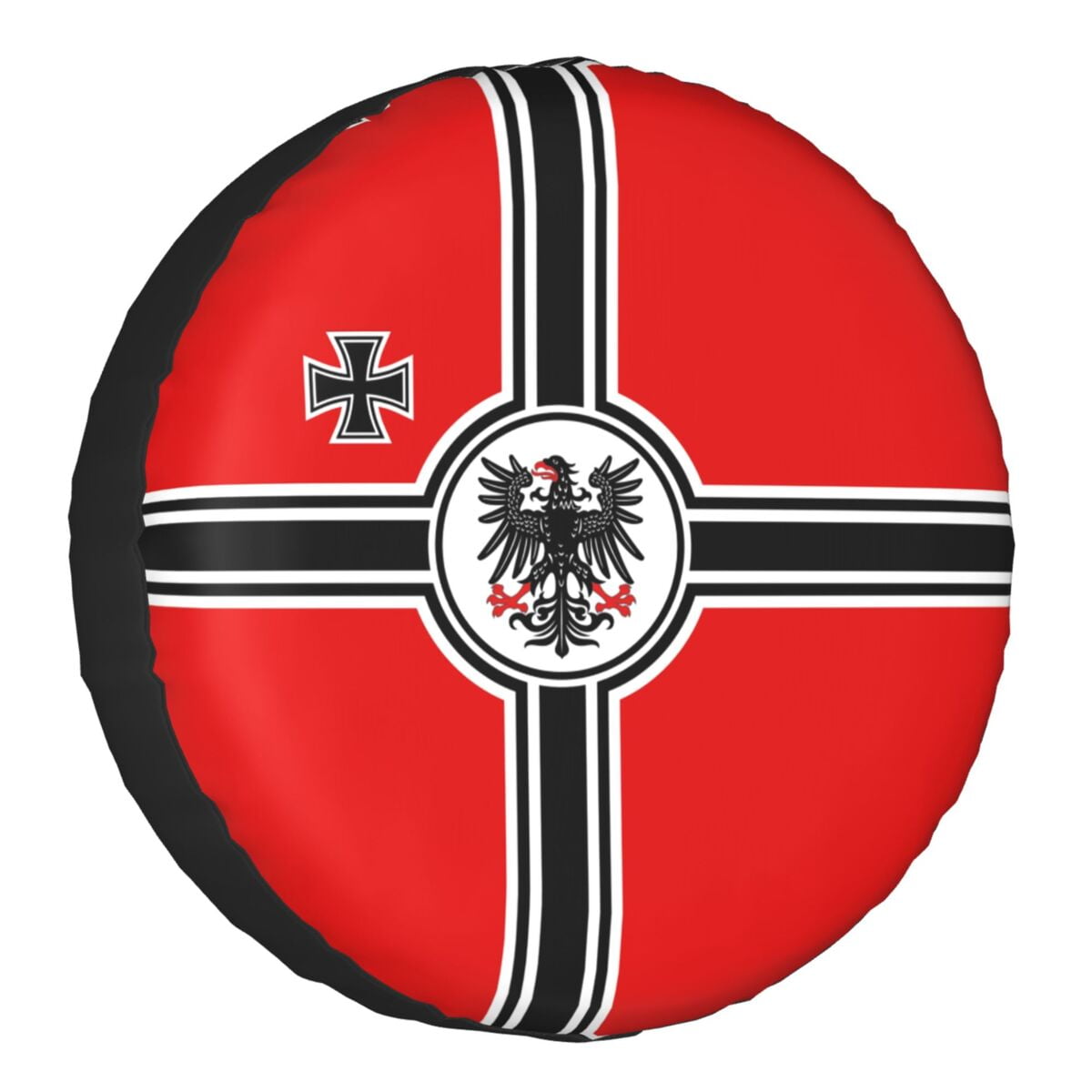 German Eagle On Shield Spare Tire Cover Germany Flag Car Wheel ...