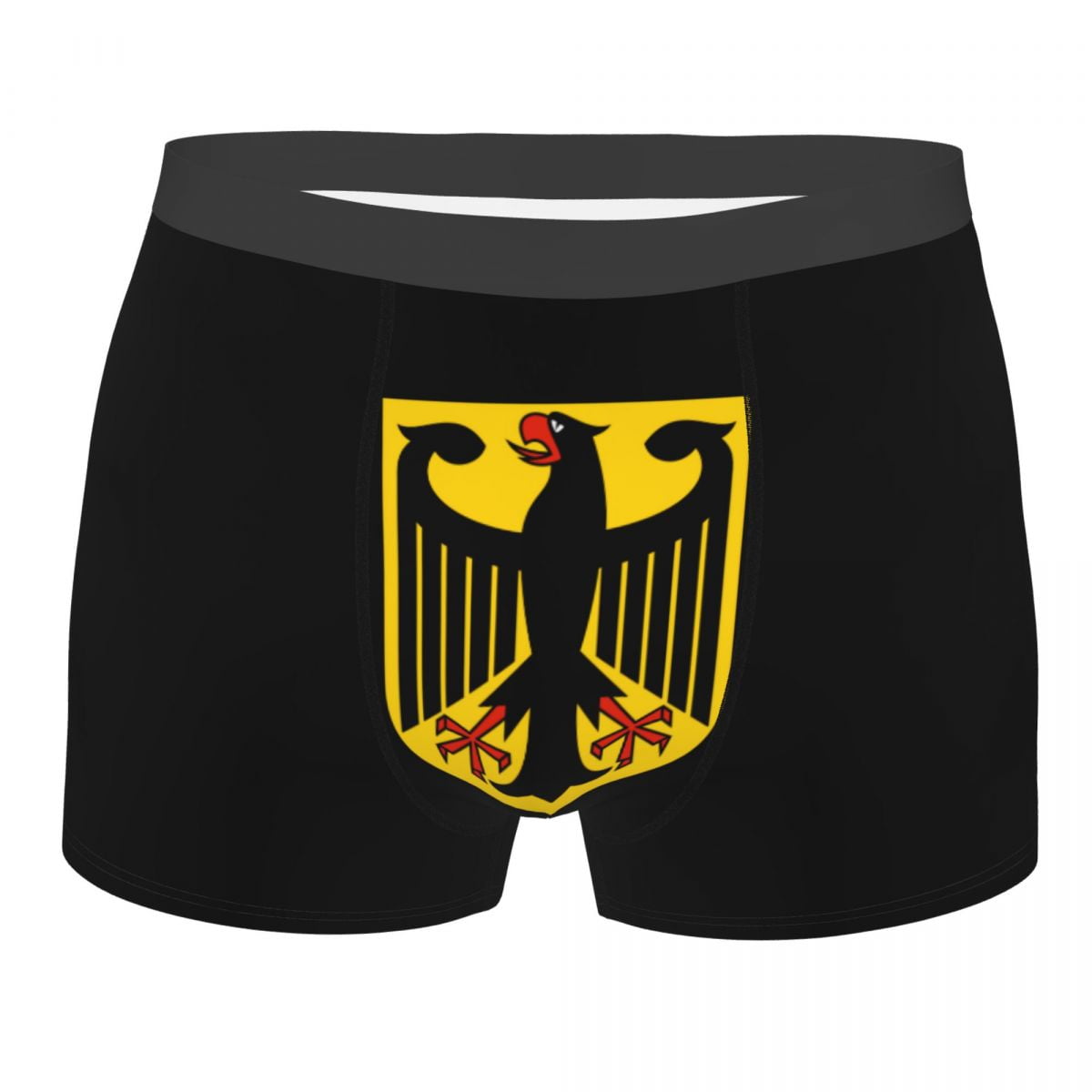 German Empire Eagle Flag 1871 Boxer Shorts For Homme 3D Printed Germany Patriotic Underwear ...