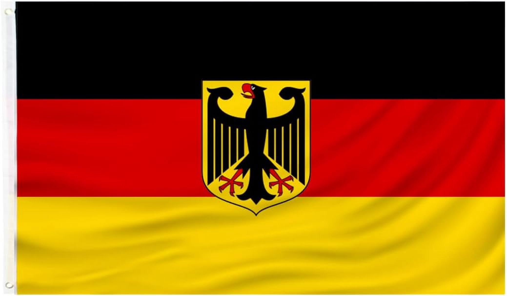 German Ensign Flag Germany Eagle FLAG Polyester Deutschland Flagge ...