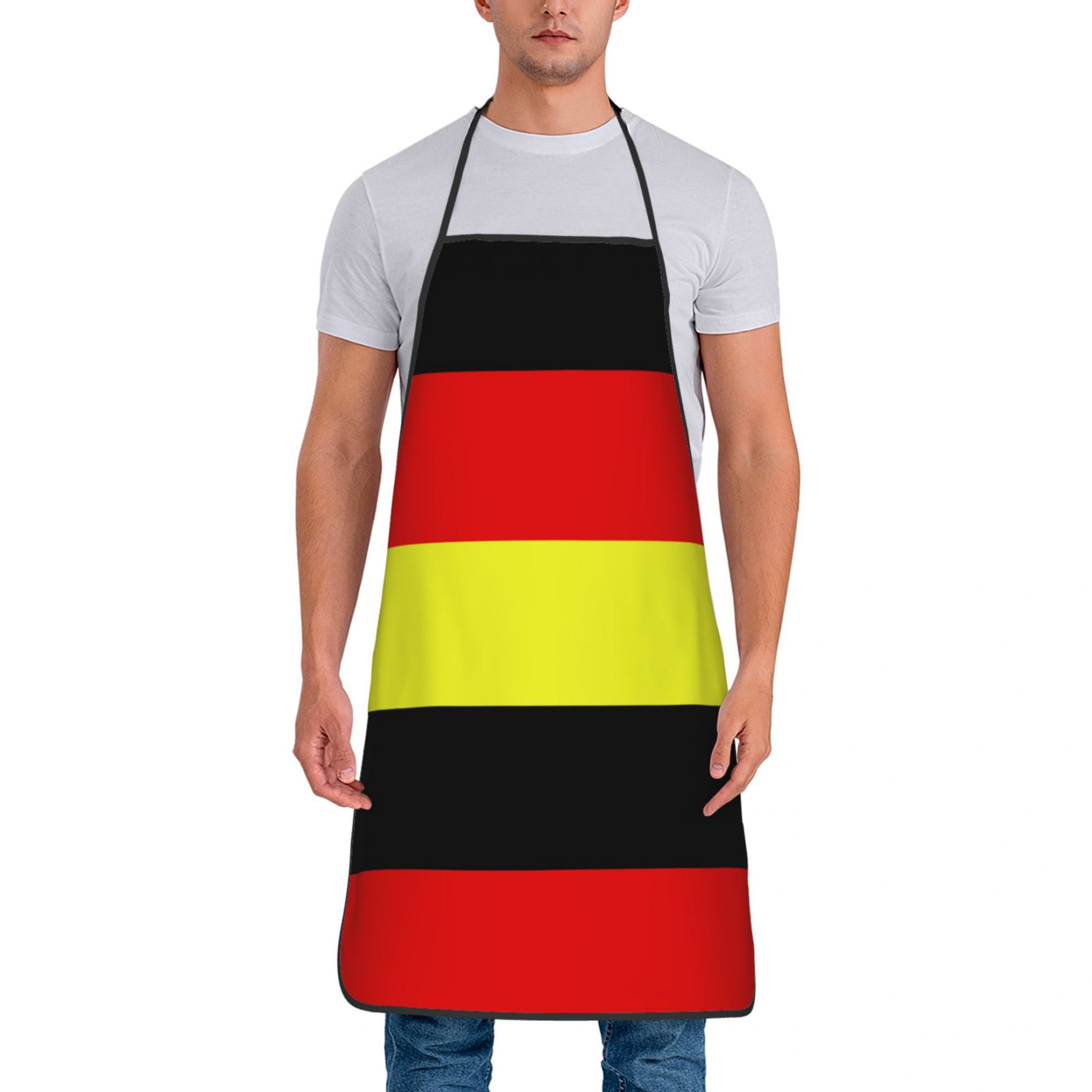 German Flag Aprons for Women Men Waterproof Apron Kitchen Chef Cooking ...