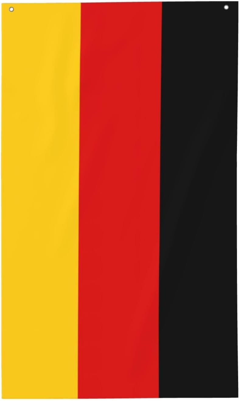 German Flag Print Garden Flag Single Side 4.85x8 ft,Outdoor Home Patio ...