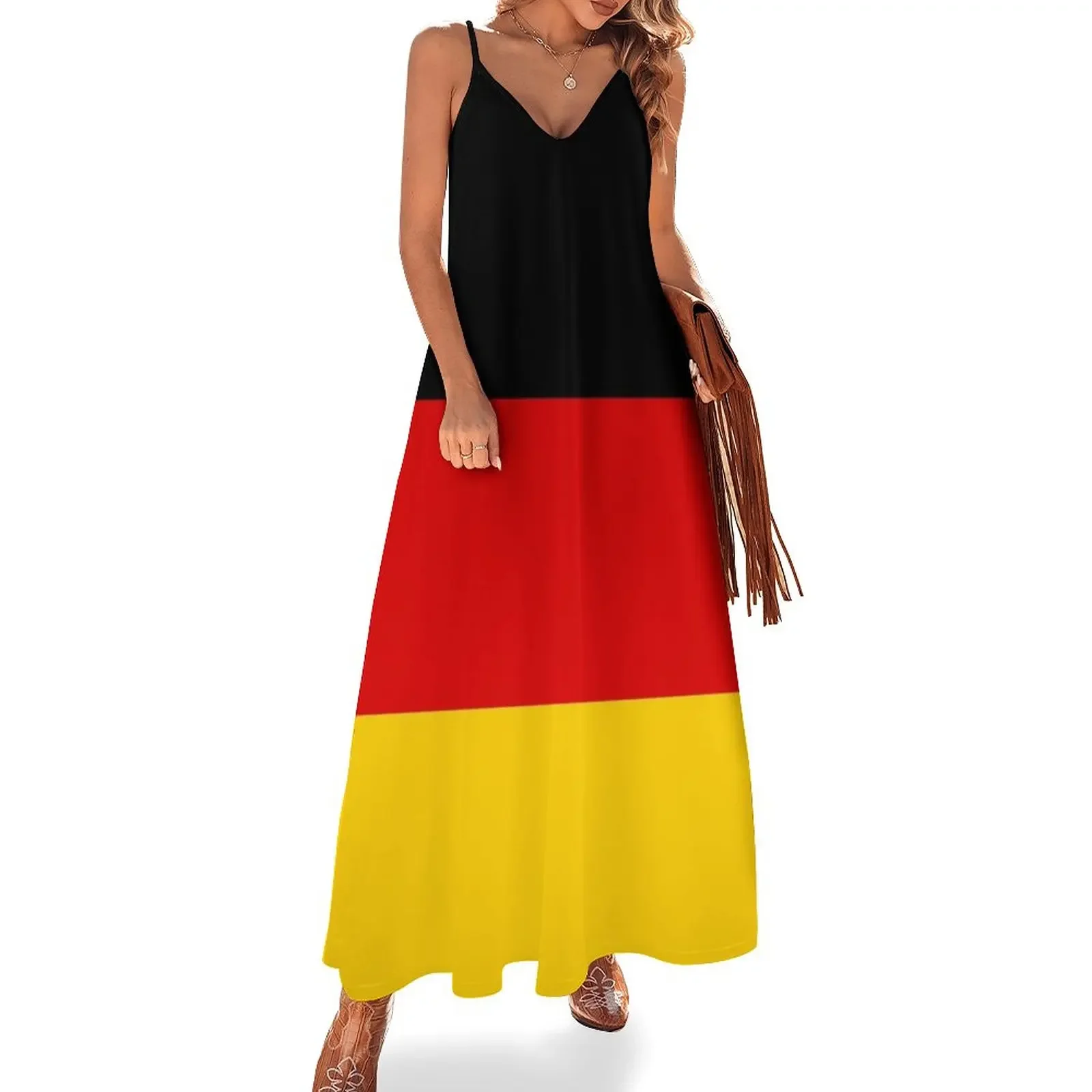 German Flag Sleeveless Dress luxury evening dresses 2025 dress womens ...