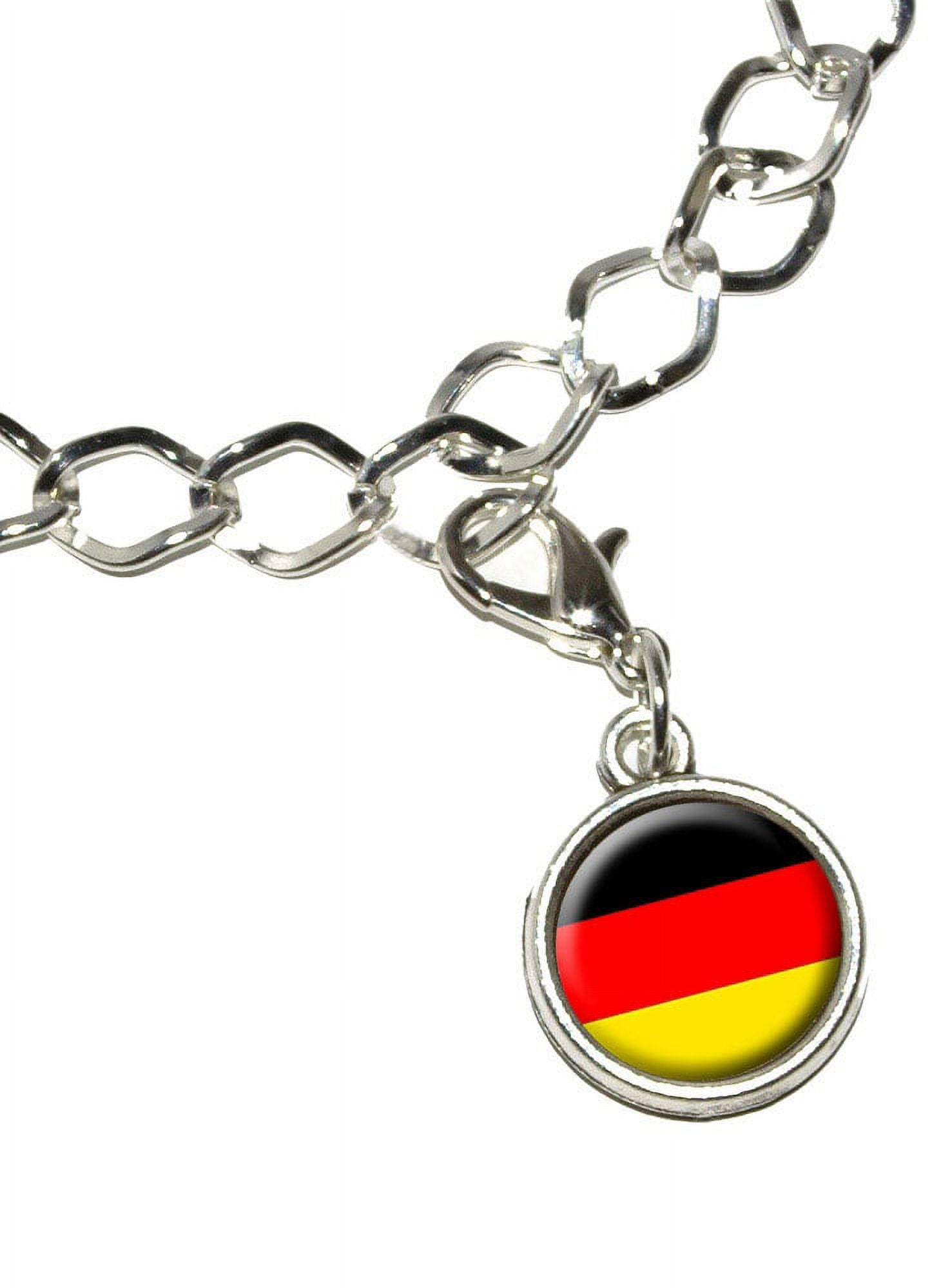 German Germany Flag Bracelet Charm - Walmart.com
