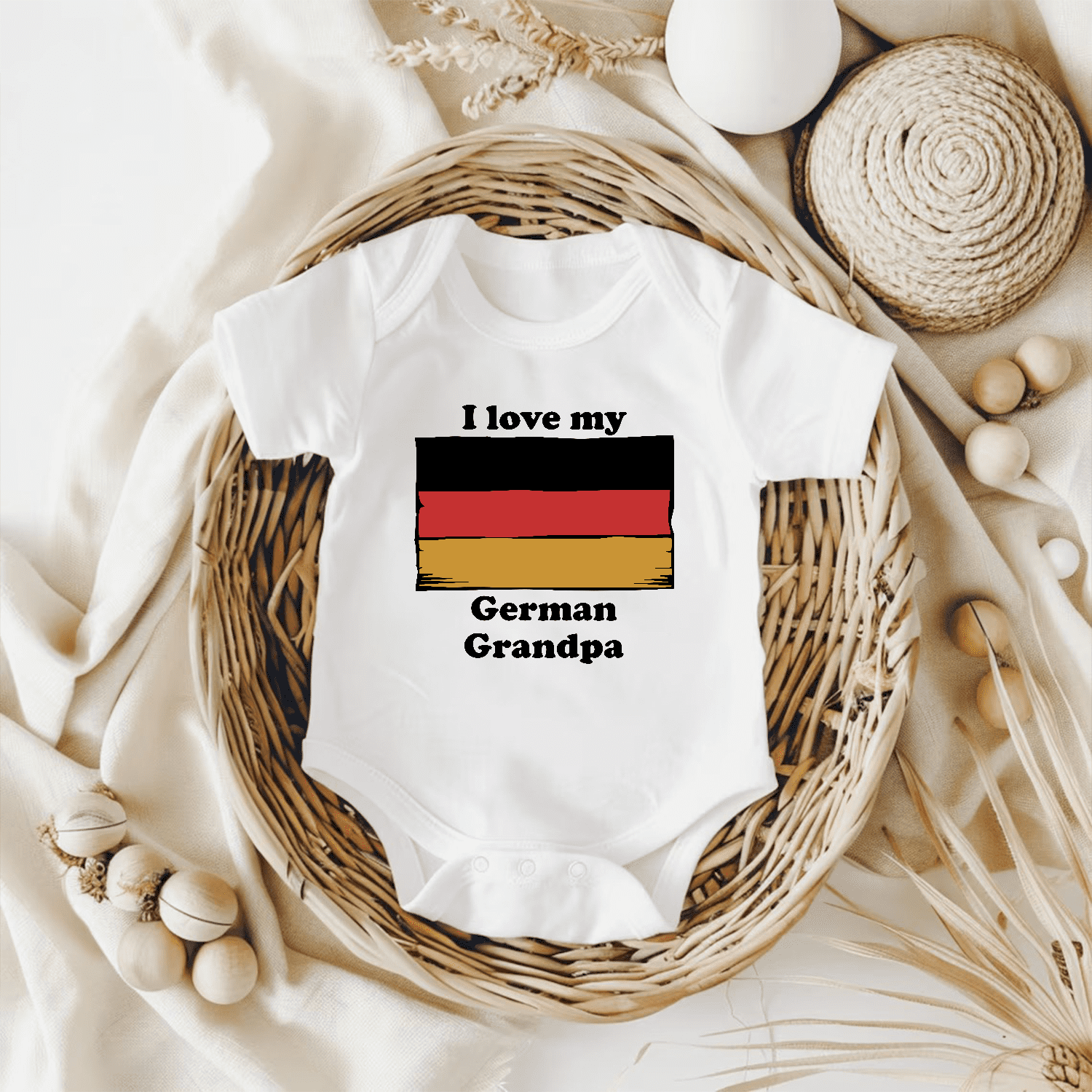German Grandpa Baby Bodysuit, Family Infant Outfit, Newborn Gift ...