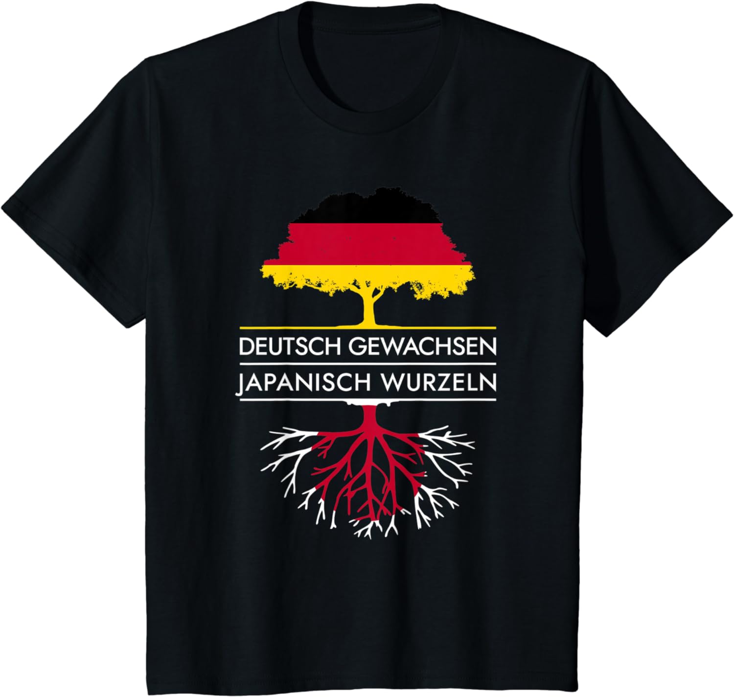 German Grown Japanese Roots - Japan T-Shirt - Walmart.com