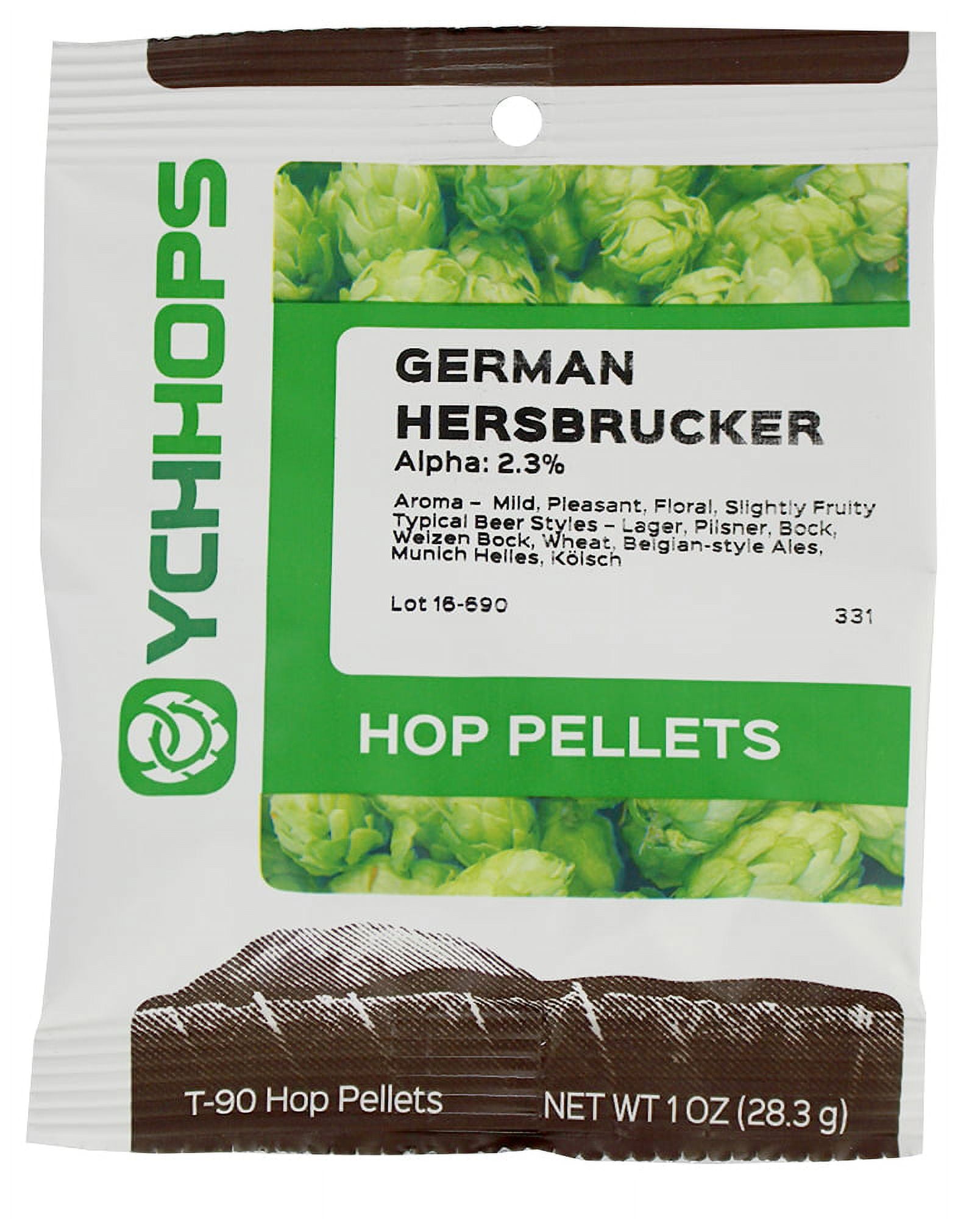 German Hersbrucker Hops Pellets 1 oz - Walmart.com