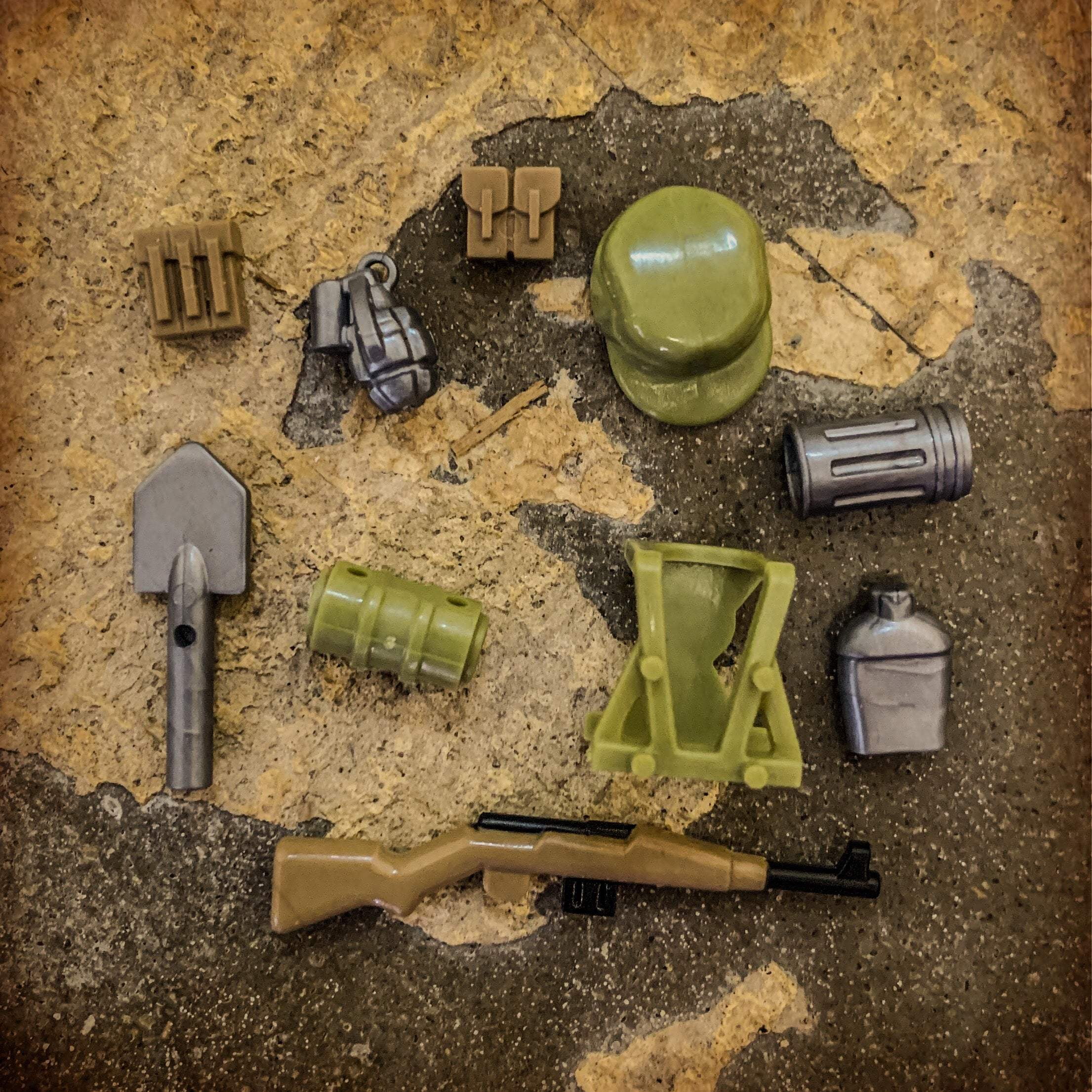 German Infantry - WW2 BrickForge Pack for LEGO Minifigures - Walmart.com