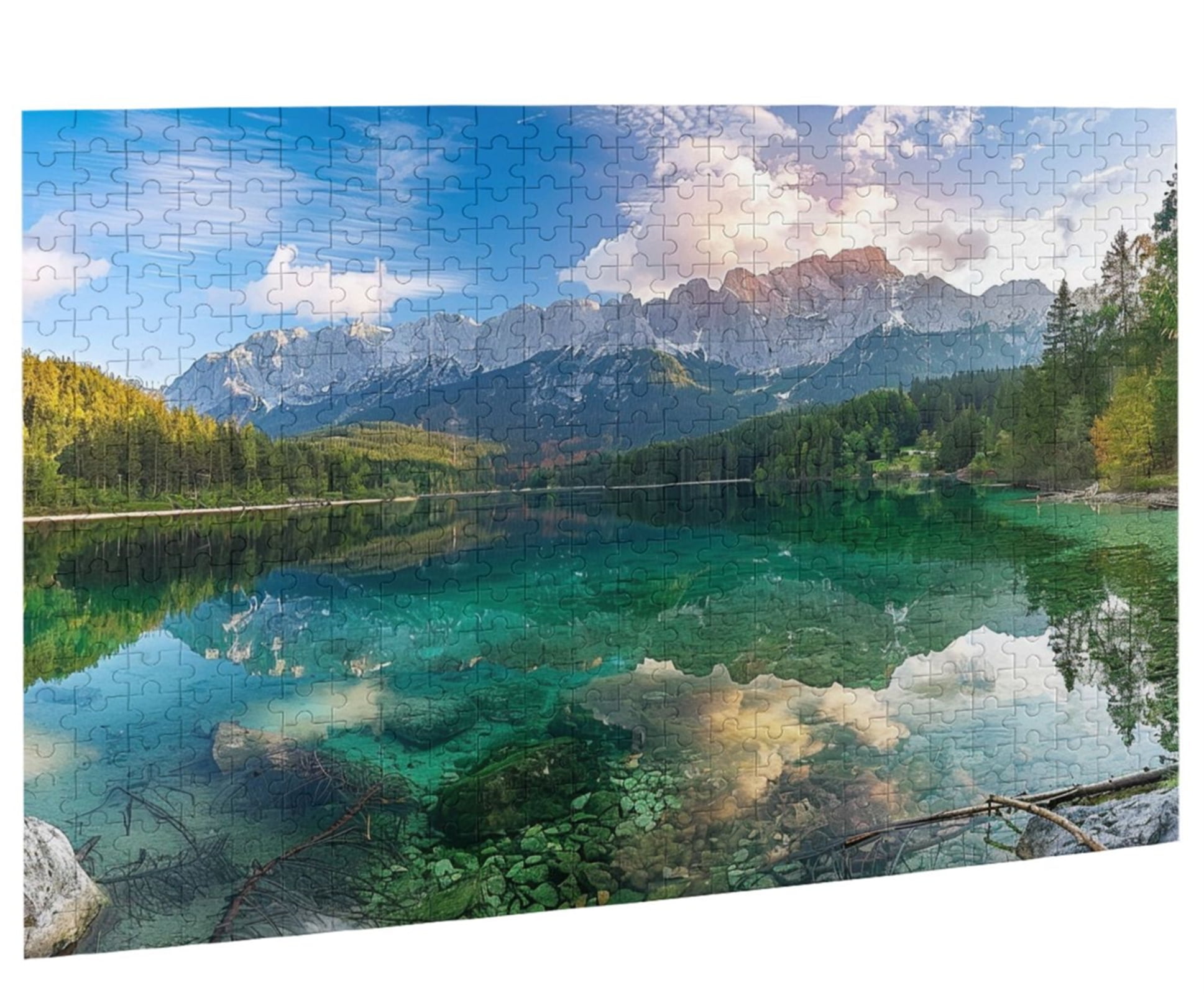 German Lake Jigsaw Puzzles 500 Pieces Nature Landscape Puzzles for ...