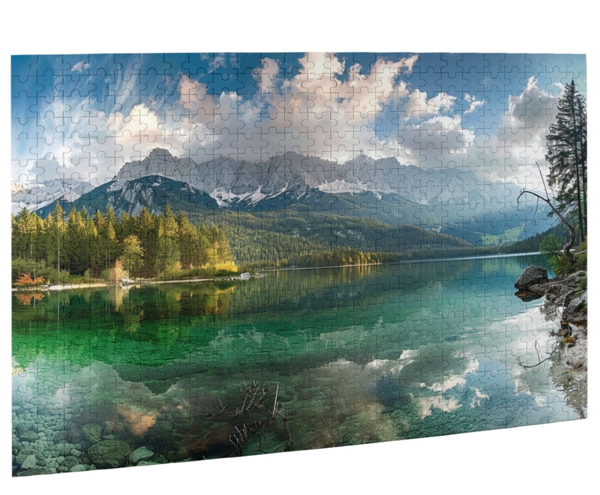 German Lake Jigsaw Puzzles 500 Pieces Nature Landscape Puzzles for ...