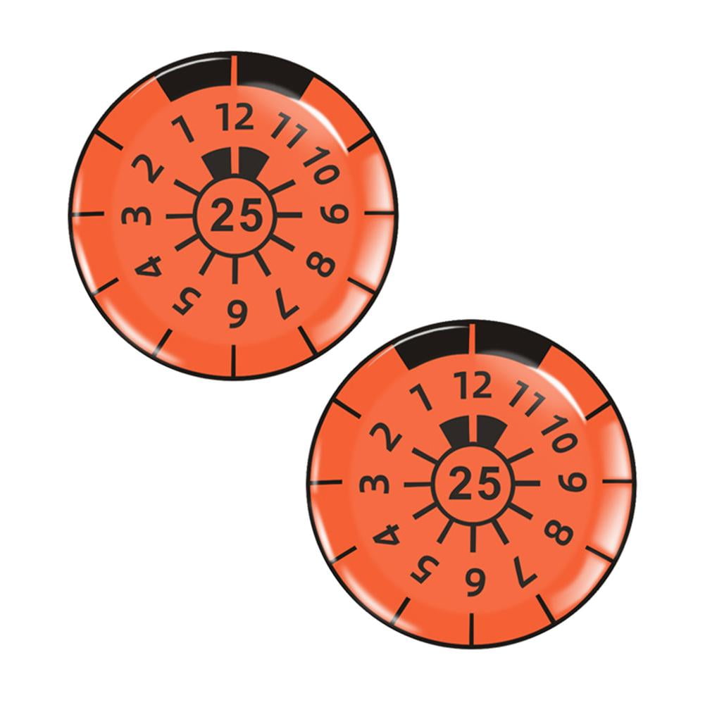 German License Plate Emission and Inspection Sticker Set; - Walmart.com