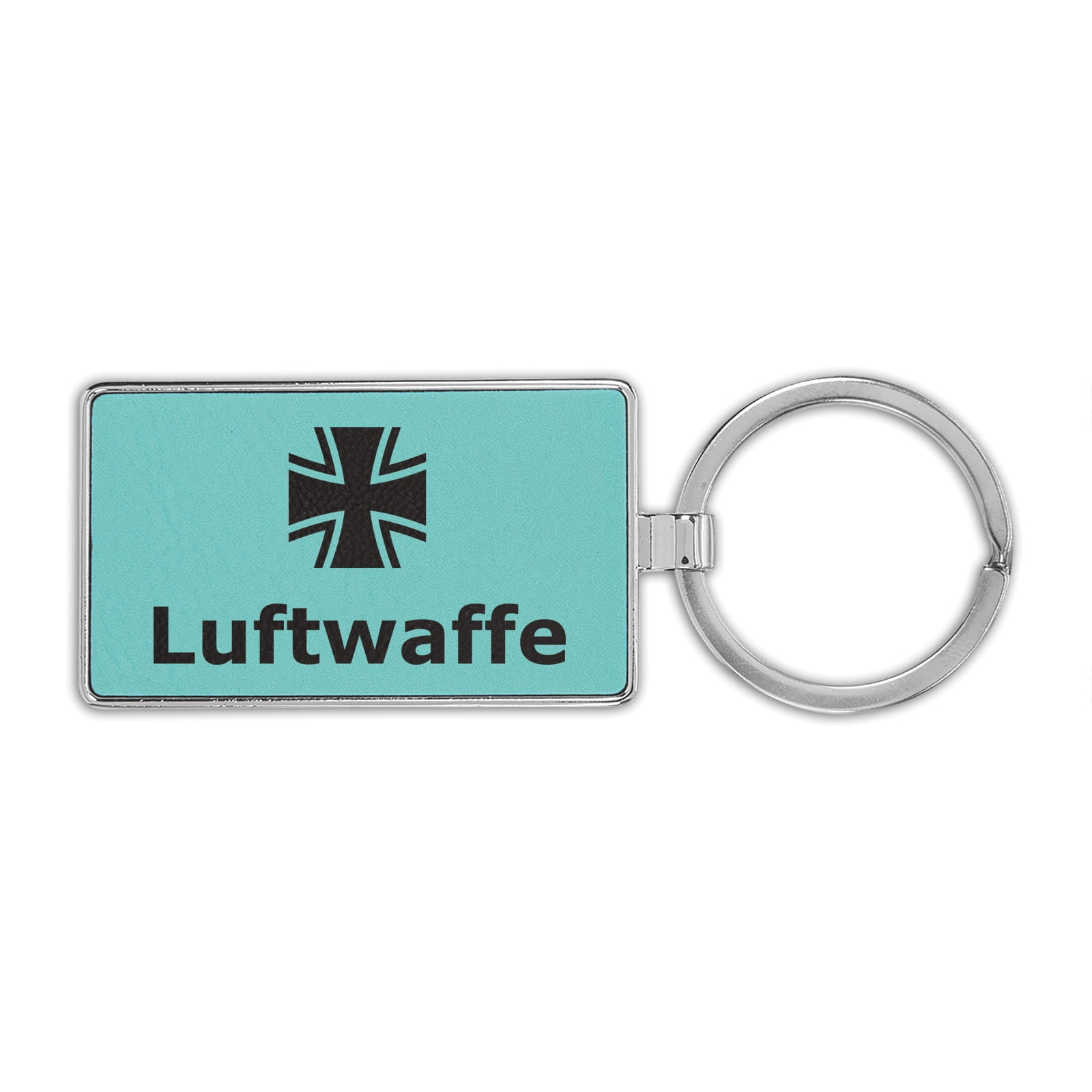 German Luftwaffe Premium Leatherette Keychain air force - Teal ...
