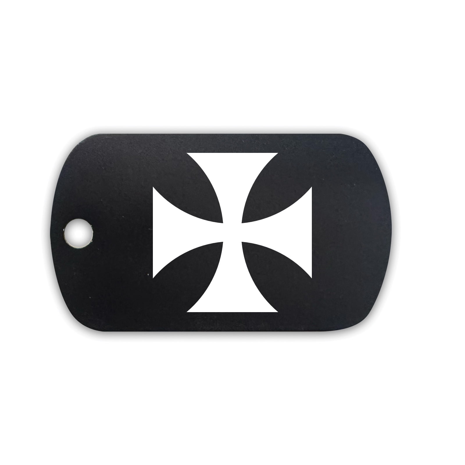 German Luftwaffe Roundel GI Dog Tag Aluminum Keychain air force - Black ...