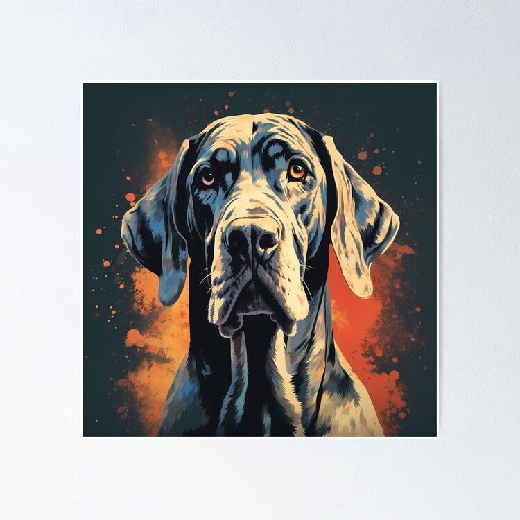 German Mastiff Poster, UNFRAMED-18x24 - Walmart.com
